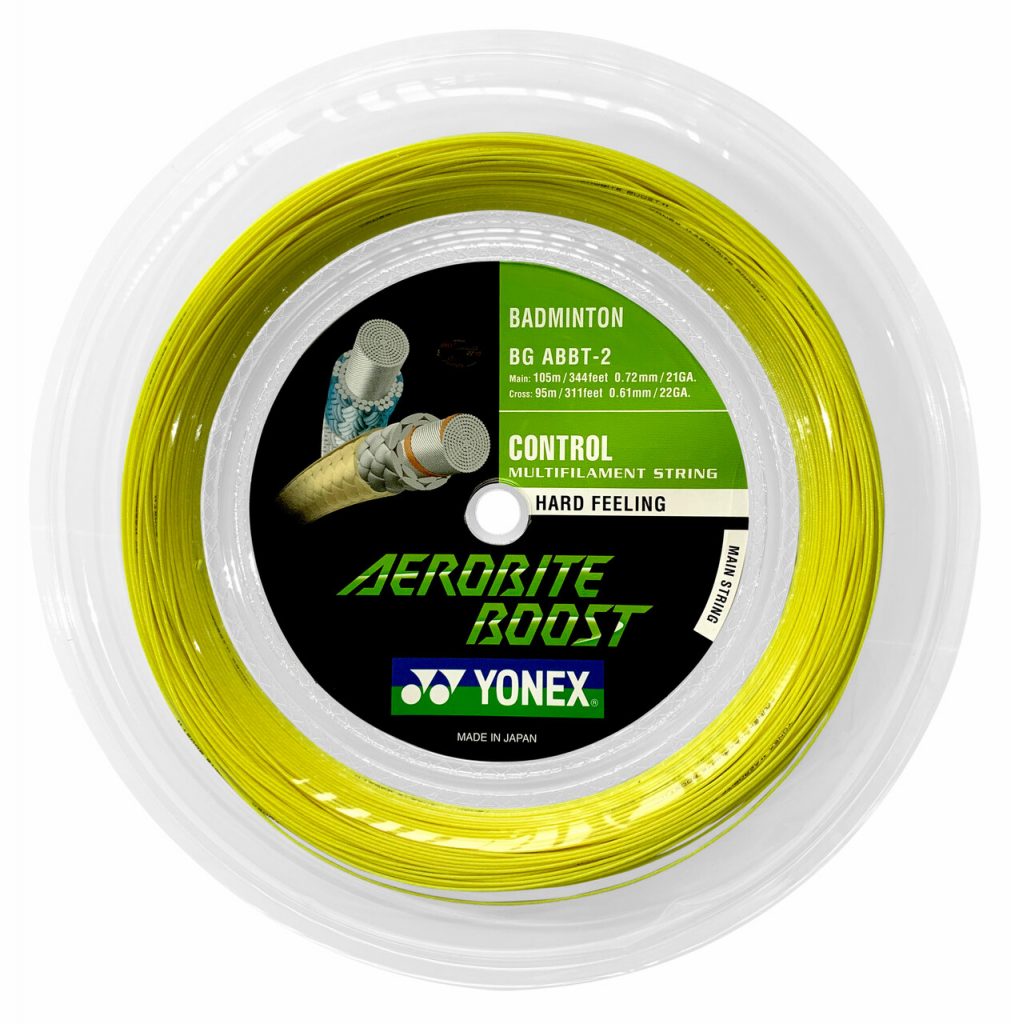 YONEX AeroBite Boost Badminton String BGABBT Hybrid reel – EZBOX SPORTS