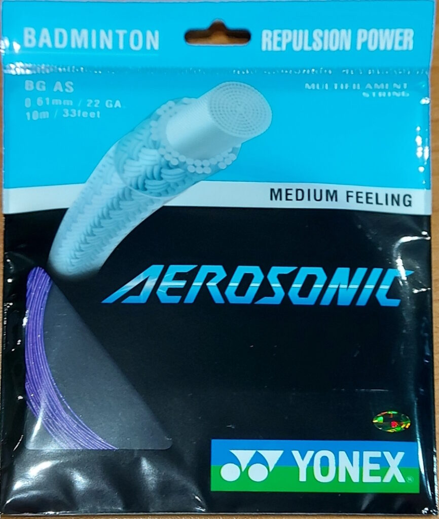 Yonex AeroSonic BGAS Purple Set 10m Badminton string – EZBOX SPORTS